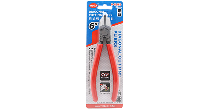 WIGA 威力鋼 G-104BB 6吋 日式強力型斜口鉗 [可剪硬線] | 蝦皮購物