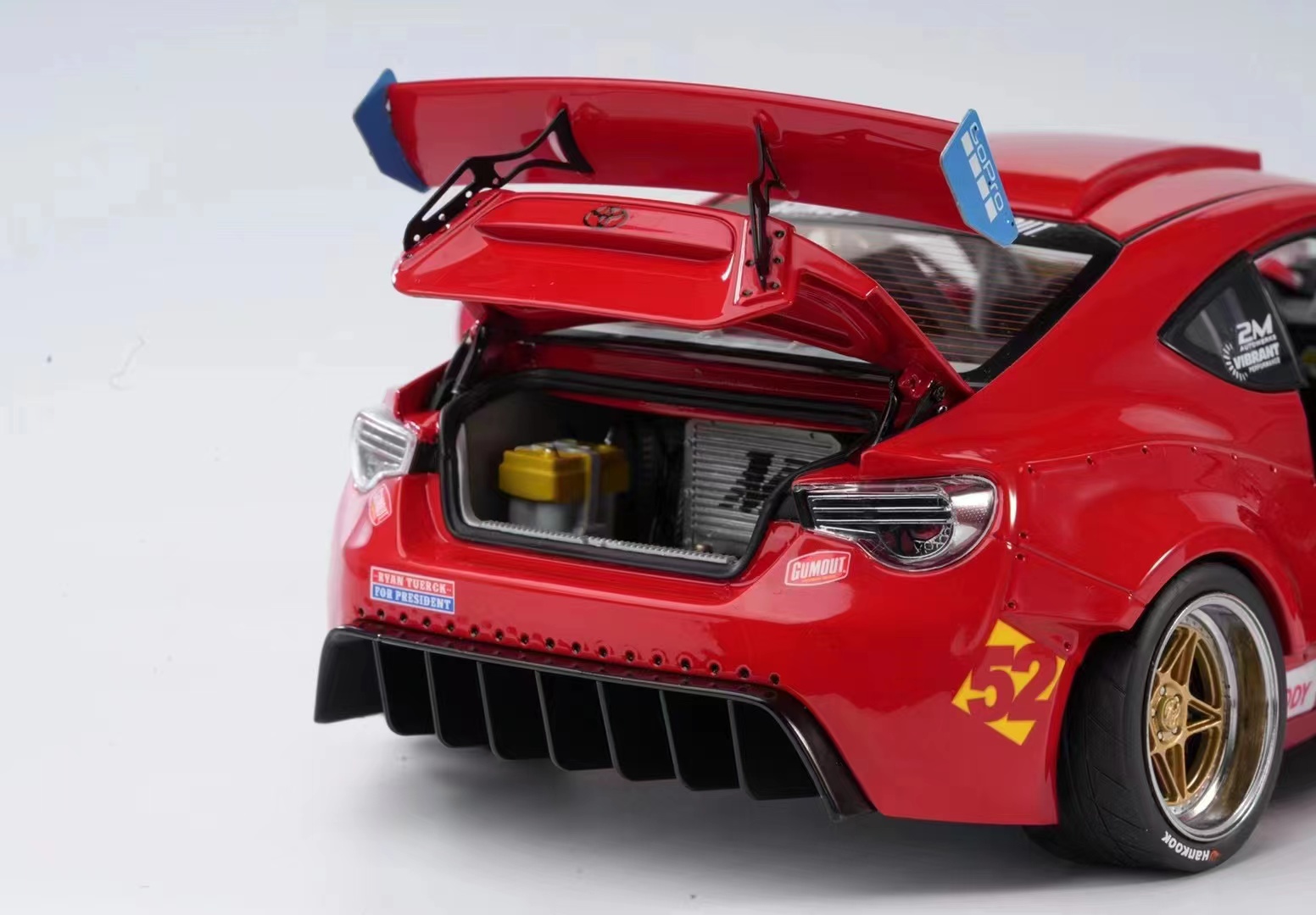 【模例】原廠 1/18 GT4586 (Ferrari 458 V8-swapped Toyota 86) | 蝦皮購物