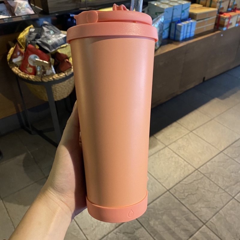 送吸管组冰霸杯陶瓷内胆710/830ml便捷提手雙飲水杯粗Tritan材質大孔吸管不鏽鋼保溫杯水杯 珍珠奶茶杯波霸手搖杯 | 蝦皮購物