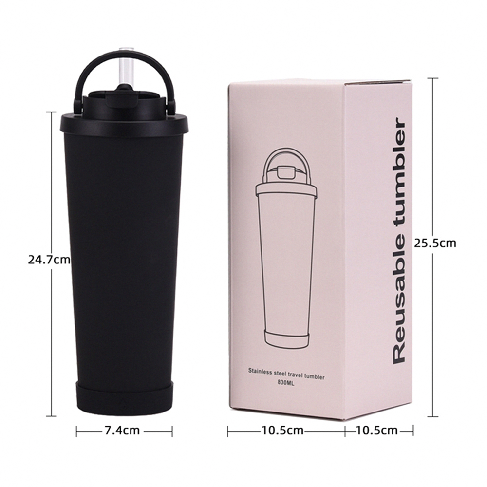 台灣現貨 830ml/710ml雙飲手提保溫杯 珍奶杯 珍奶吸管杯 陶瓷杯 冰霸杯 珍珠奶茶杯 保冰杯 禮物 | 蝦皮購物