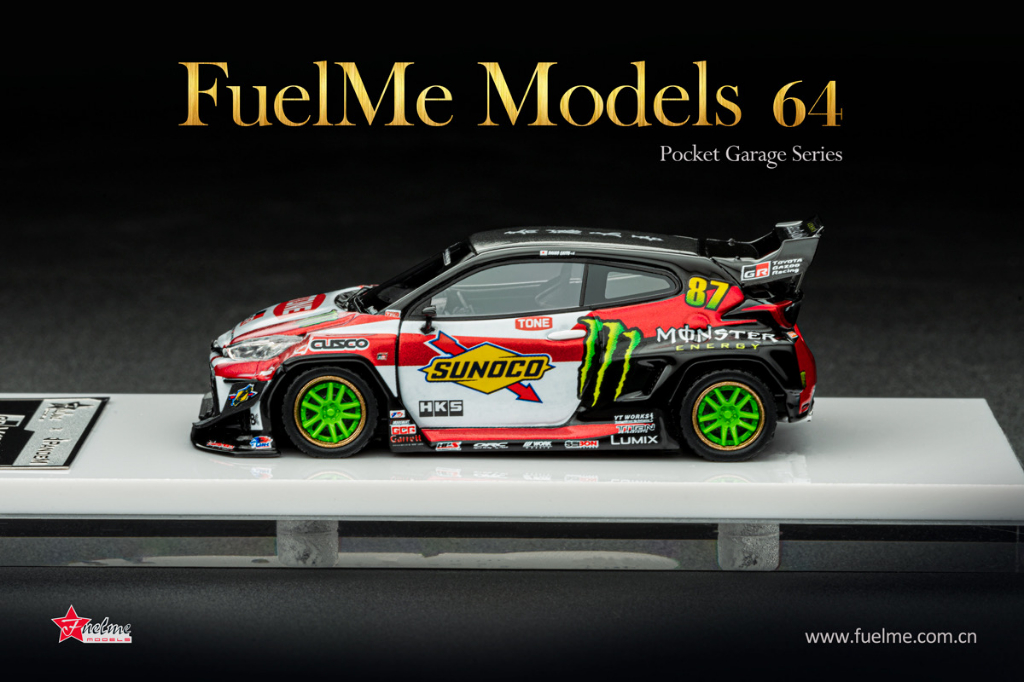 【模例】FuelMe 1/64 Pandem Toyota GR Yaris Monster Energy | 蝦皮購物