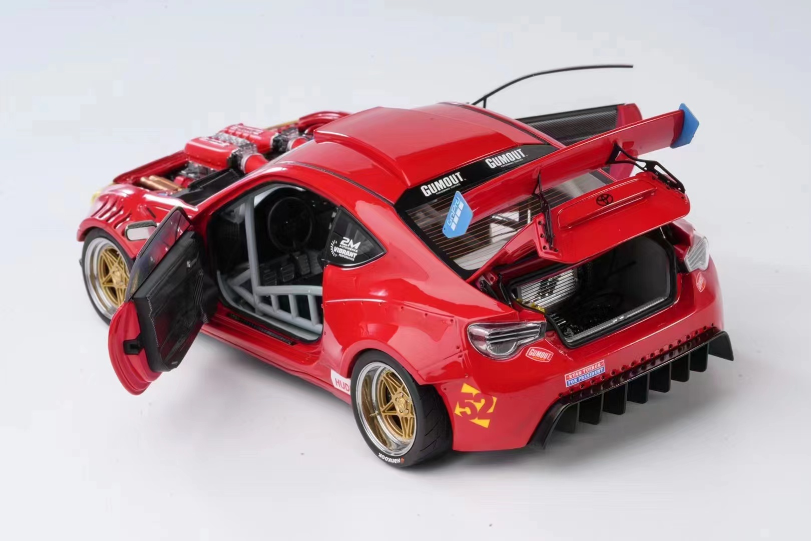 【模例】原廠 1/18 GT4586 (Ferrari 458 V8-swapped Toyota 86) | 蝦皮購物
