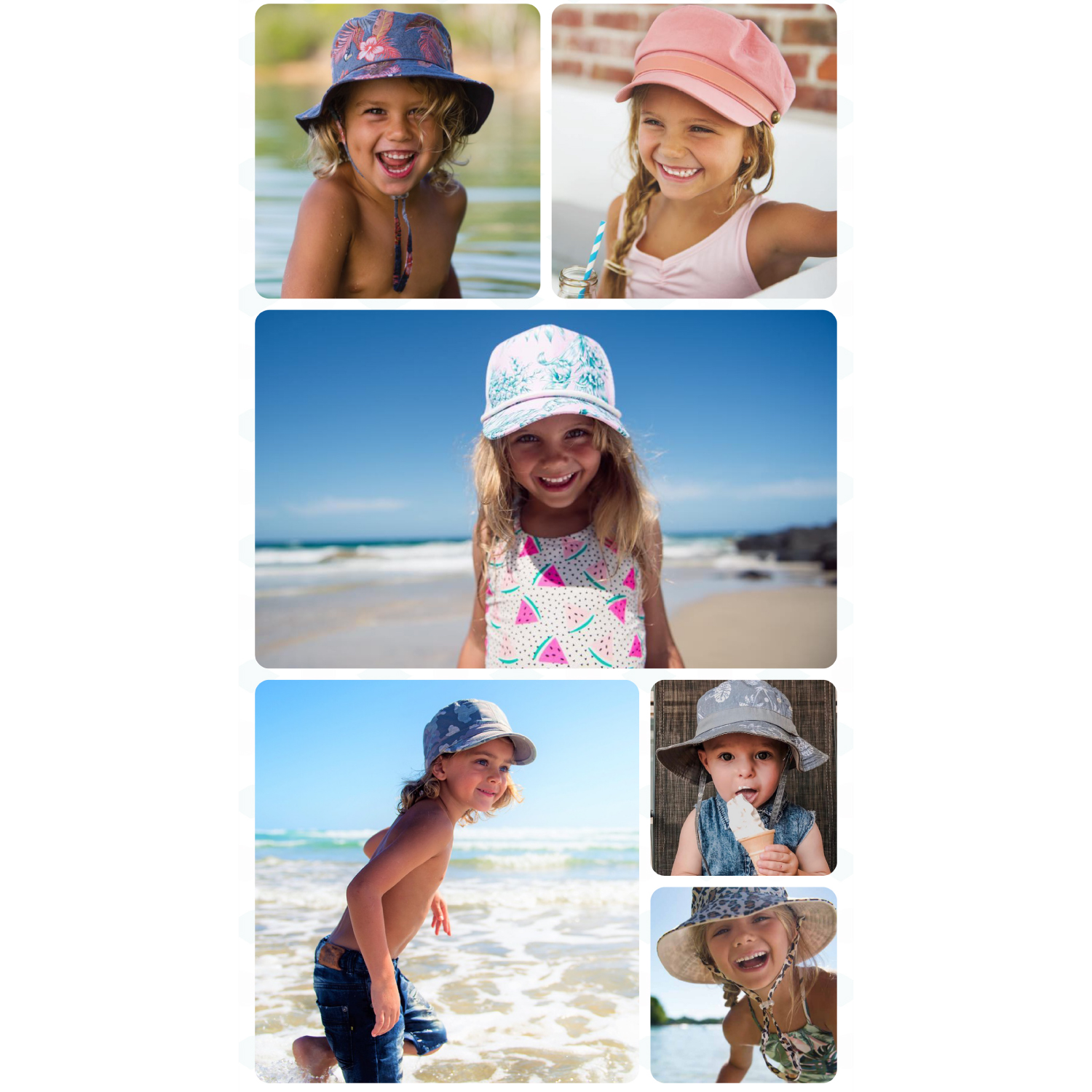 澳洲 Millymook & Dozer 兒童 防曬雙面遮陽漁夫帽 防曬抗UV (小童款-多款可選) 【朶玫黎官方直營】 | 蝦皮購物