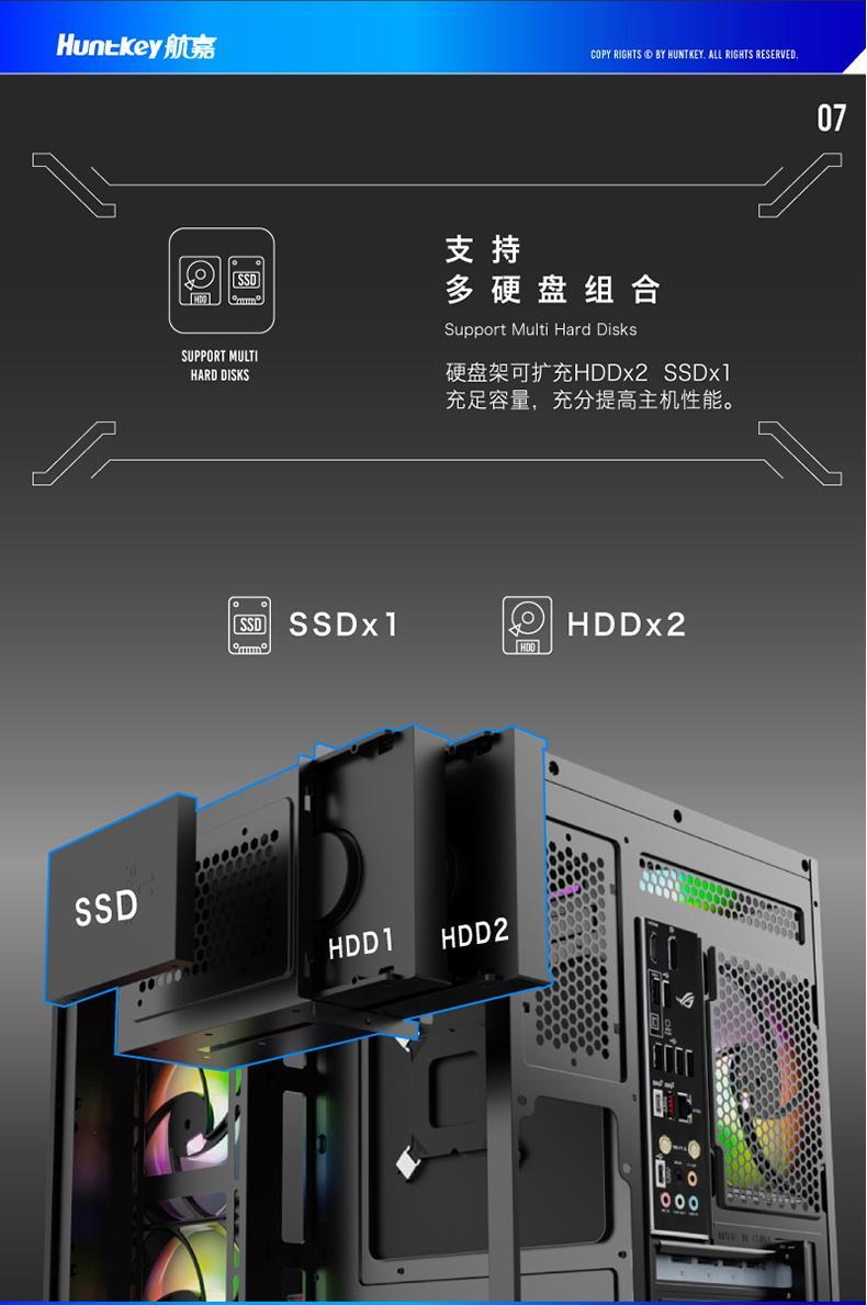 電腦機殼 組裝機殼 DIY機殼 異形機殼 航嘉S920暴風雪S980龍卷風海景房 全景側透 搭配棱鏡二代ARGB風扇 | 蝦皮購物