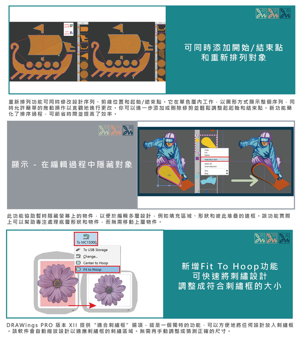 特價 Creative DRAWings XII 刺繡軟體 (中階)特價$29800 +5贈品 | 蝦皮購物