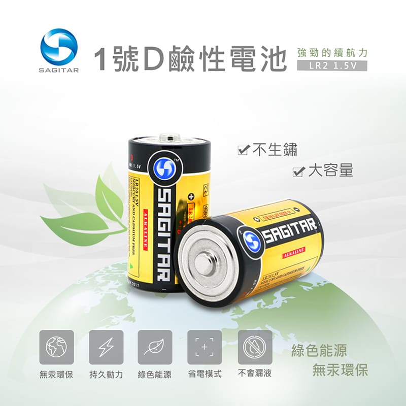 強強滾生活 HANLIN-LR20D 長效1號D鹼性電池2顆一組 車擋可用 | 蝦皮購物