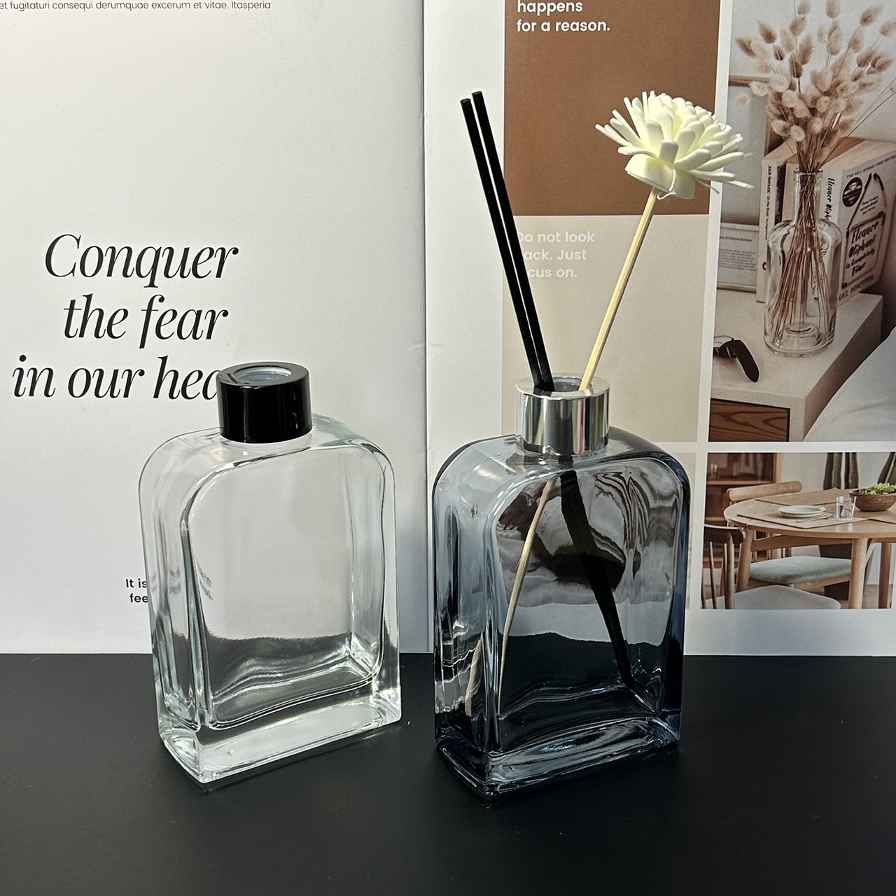 斜肩擴香瓶 香薰瓶 ☆ VITO zakka ☆ 擴香玻璃空瓶 斜肩香薰瓶 造型香薰瓶 造型擴香瓶 | 蝦皮購物