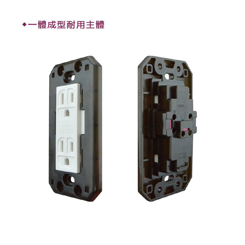(含稅)【樹榮電工SUZONE】一連明盒+雙插座附接地*1箱(10入)/台灣製造/明BOX/開關盒/插座盒/塑膠盒 | 蝦皮購物