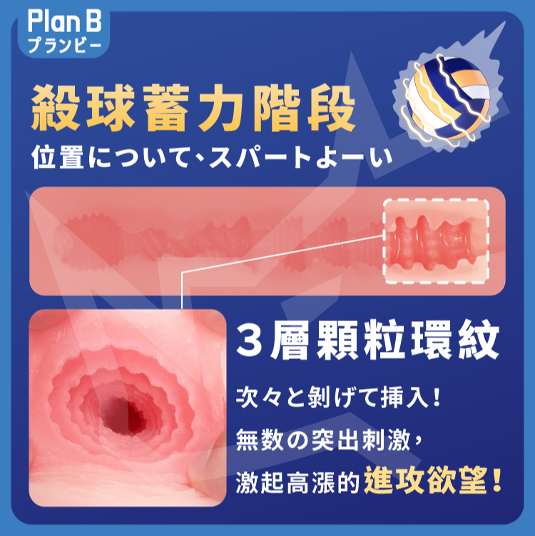 【Plan B 排球妹】無限突破飛機杯｜原廠正貨 品質保證｜飛機杯 情趣用品推薦｜紅犀牛 Redino | 蝦皮購物