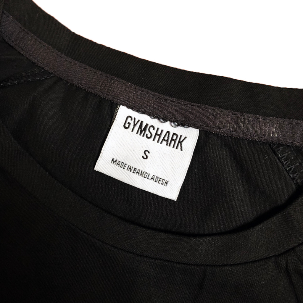 GYMSHARK logo BOLD T-SHIRT T恤 短T 短袖 修身合身運動服健身 速乾健身 現貨特價 | 蝦皮購物