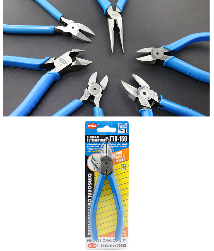 WIGA 威力鋼 TTD-150 6吋 強力型日式斜口鉗 | 蝦皮購物