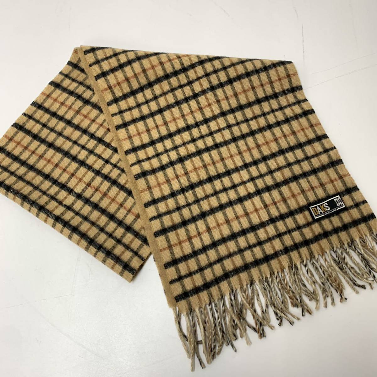 【特價 圍巾專區】新品 英國名牌 BURBERRY DAKS 100%羊絨/羊毛 圍巾 國外購回 | 蝦皮購物