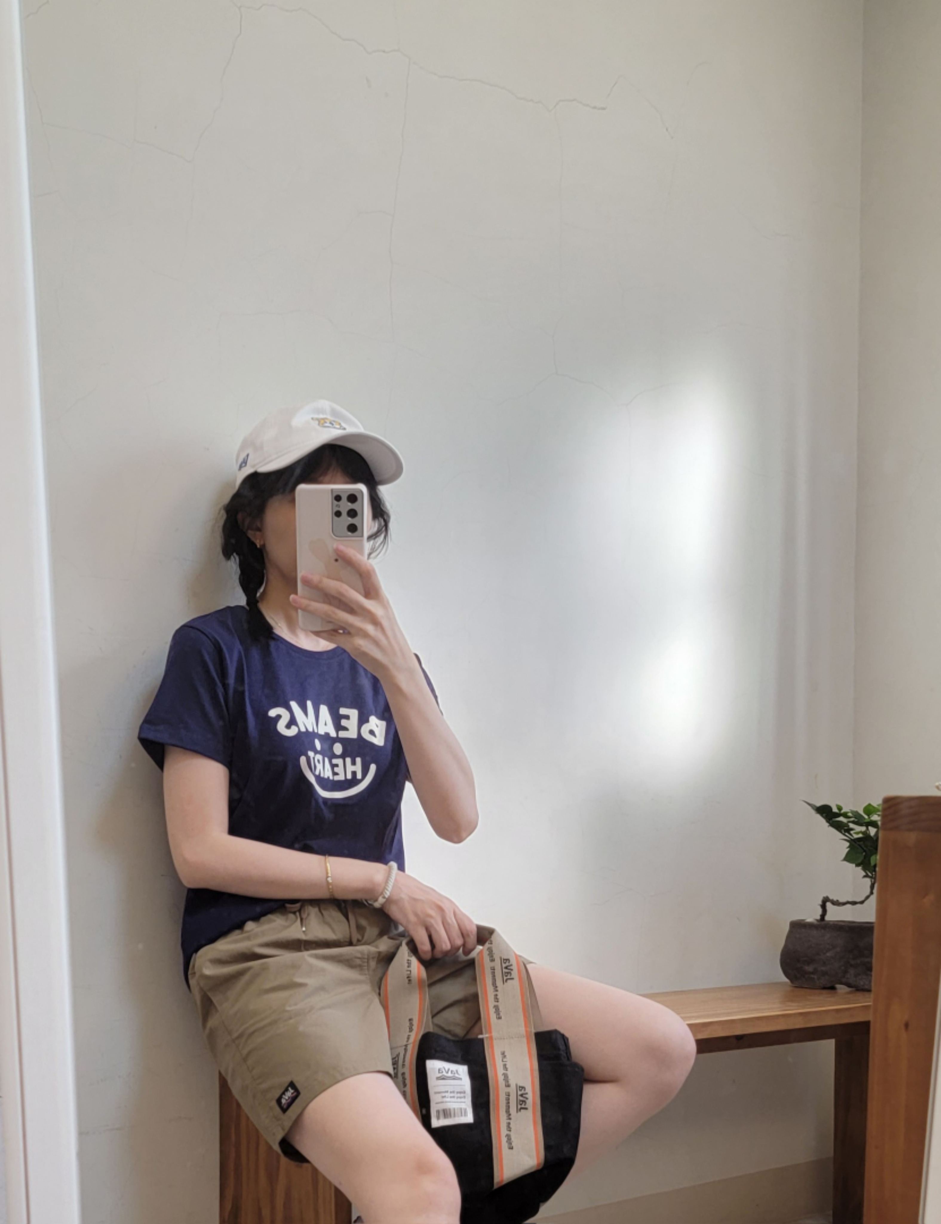 DoReFe | 新色 預購現貨 日本BEAMS HEART 可愛 笑臉 微笑短T T恤 短袖 | 蝦皮購物