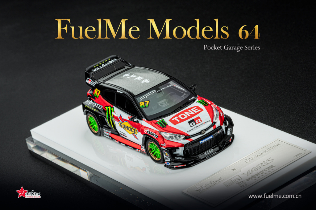 【模例】FuelMe 1/64 Pandem Toyota GR Yaris Monster Energy | 蝦皮購物