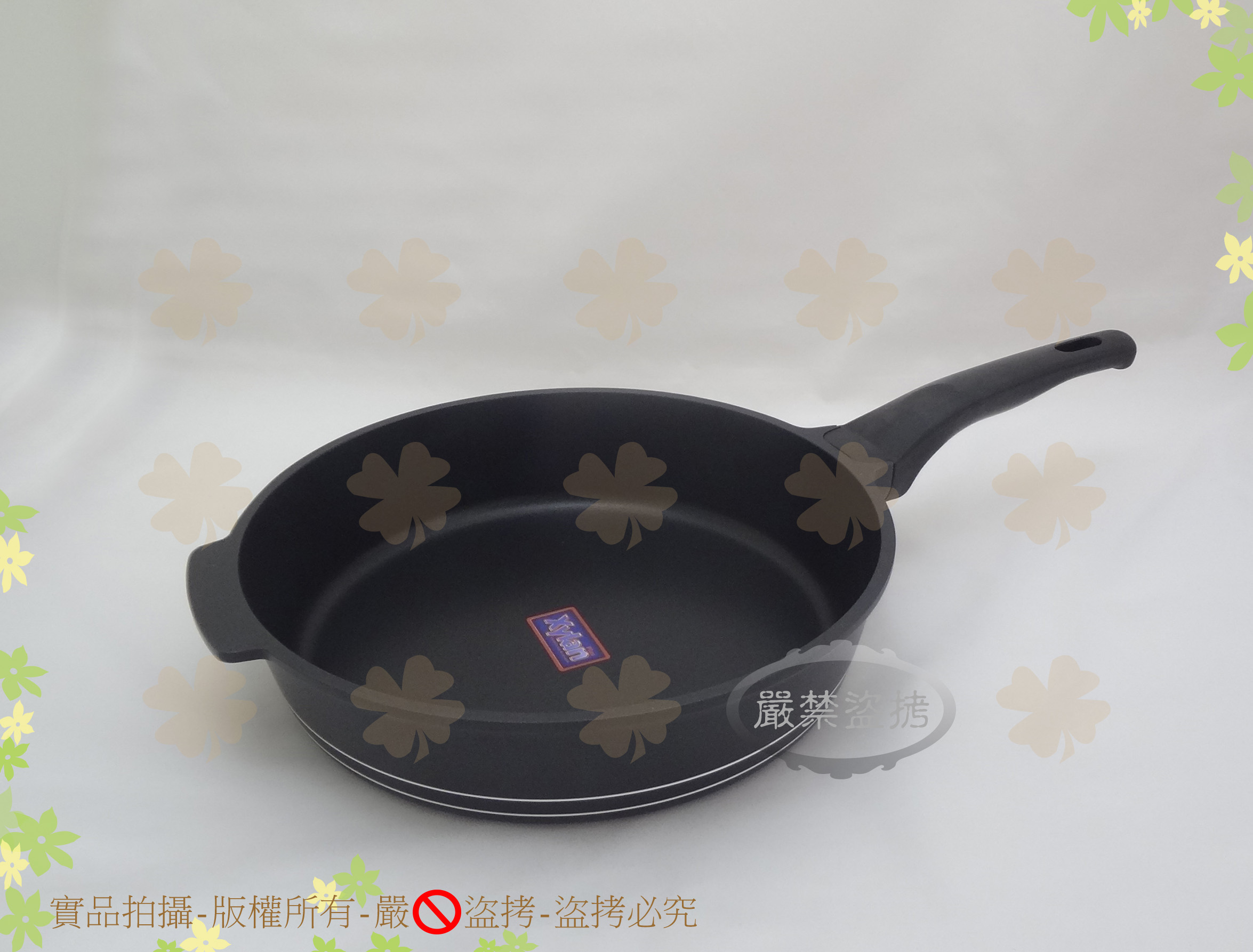 『SGS檢測 台灣製 33cm』理想牌PERFECT日式黑金鋼深型平底鍋附原廠鍋蓋 無鉚釘/33公分平煎鍋/不沾鍋 | 蝦皮購物