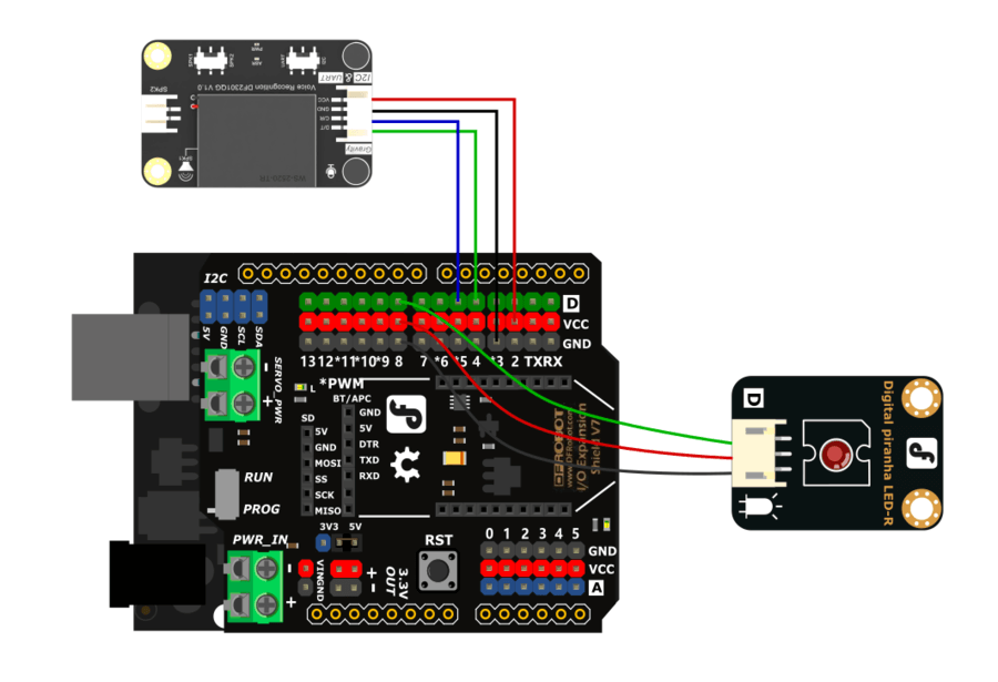 Gravity 離線語言學習語音辨識模組 For Arduino Raspberry Pi Python Esp32 蝦皮購物
