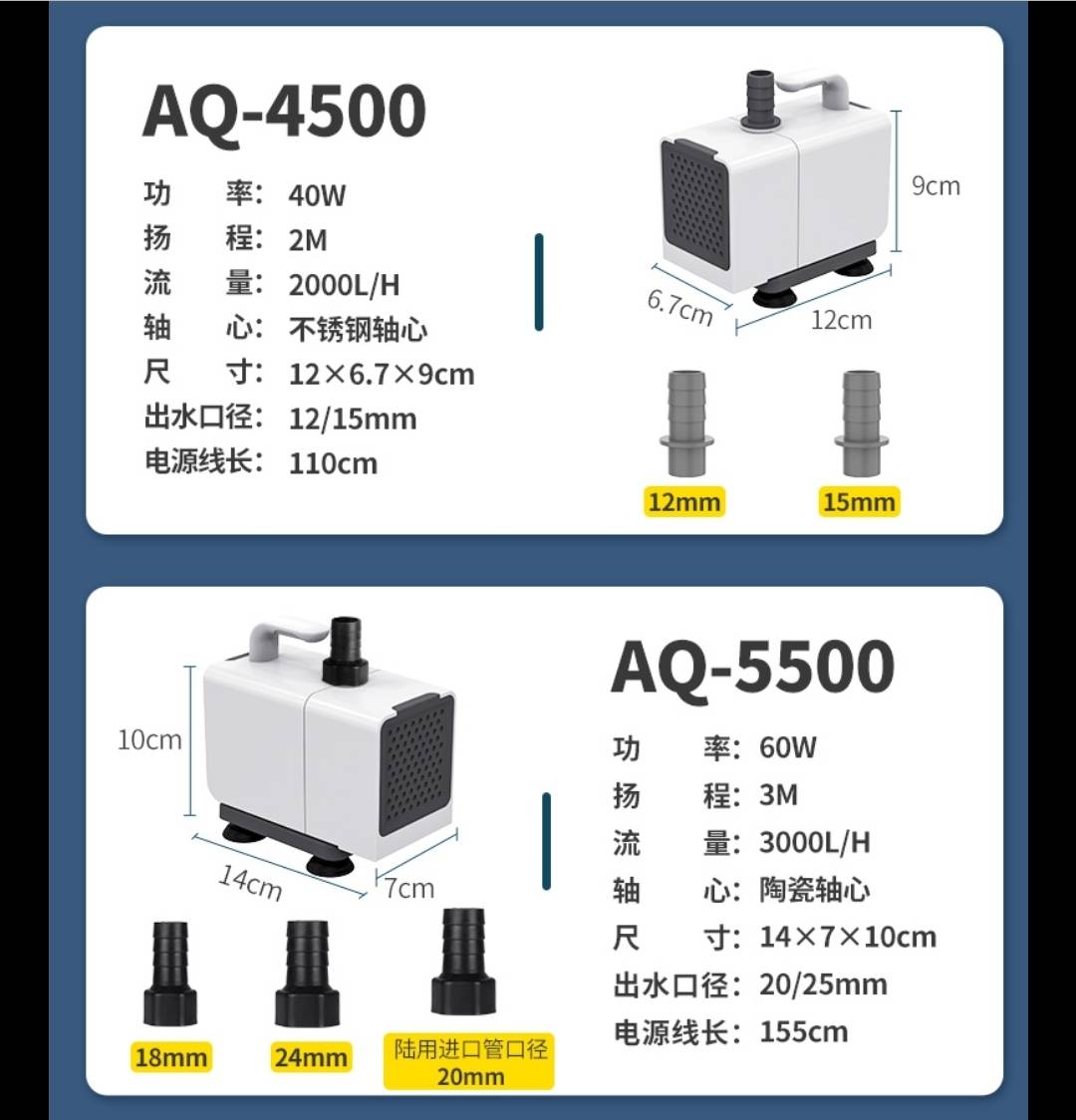 金金水族 SOBO-松寶【底吸沉水馬達AQ-4500.AQ-5500.AQ-6500.AQ-7500】沉水馬達 | 蝦皮購物
