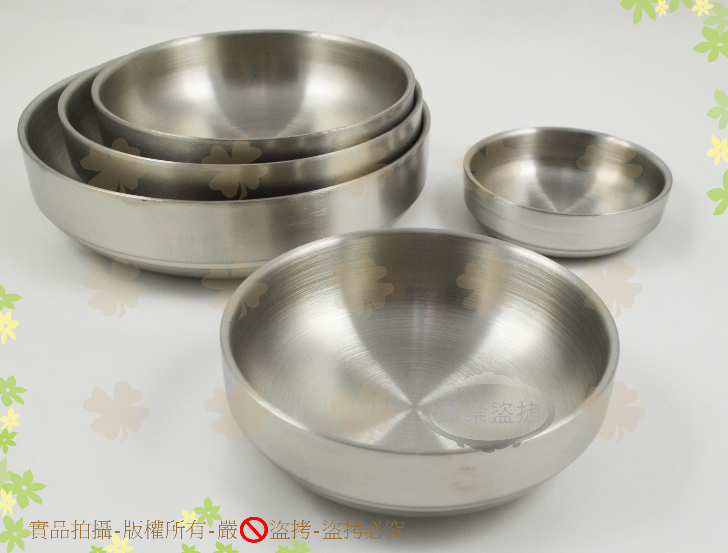 304不銹鋼』AOK韓式雙層碟13cm 小菜碟/點心盤/不銹鋼圓盤/隔熱盤/不銹鋼盤/試吃盤【喬田】 | 蝦皮購物