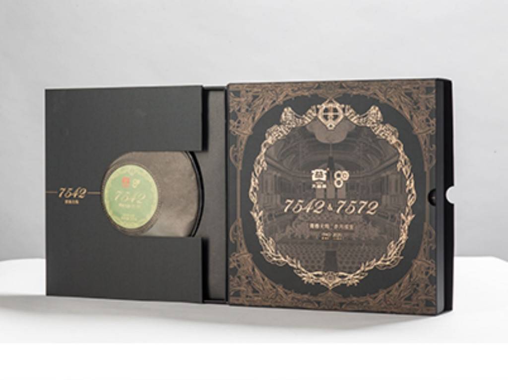 大益80周年珍藏紀念禮盒 200克x2餅 7542 7572 2001批次「茶有大益」 | 蝦皮購物