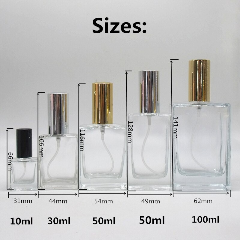 扁方型噴霧香水玻璃瓶 (台灣現貨) ☆ VITO zakka ☆ 噴霧香水空瓶 香水瓶 香水分裝瓶 玻璃噴霧瓶 噴霧瓶 | 蝦皮購物