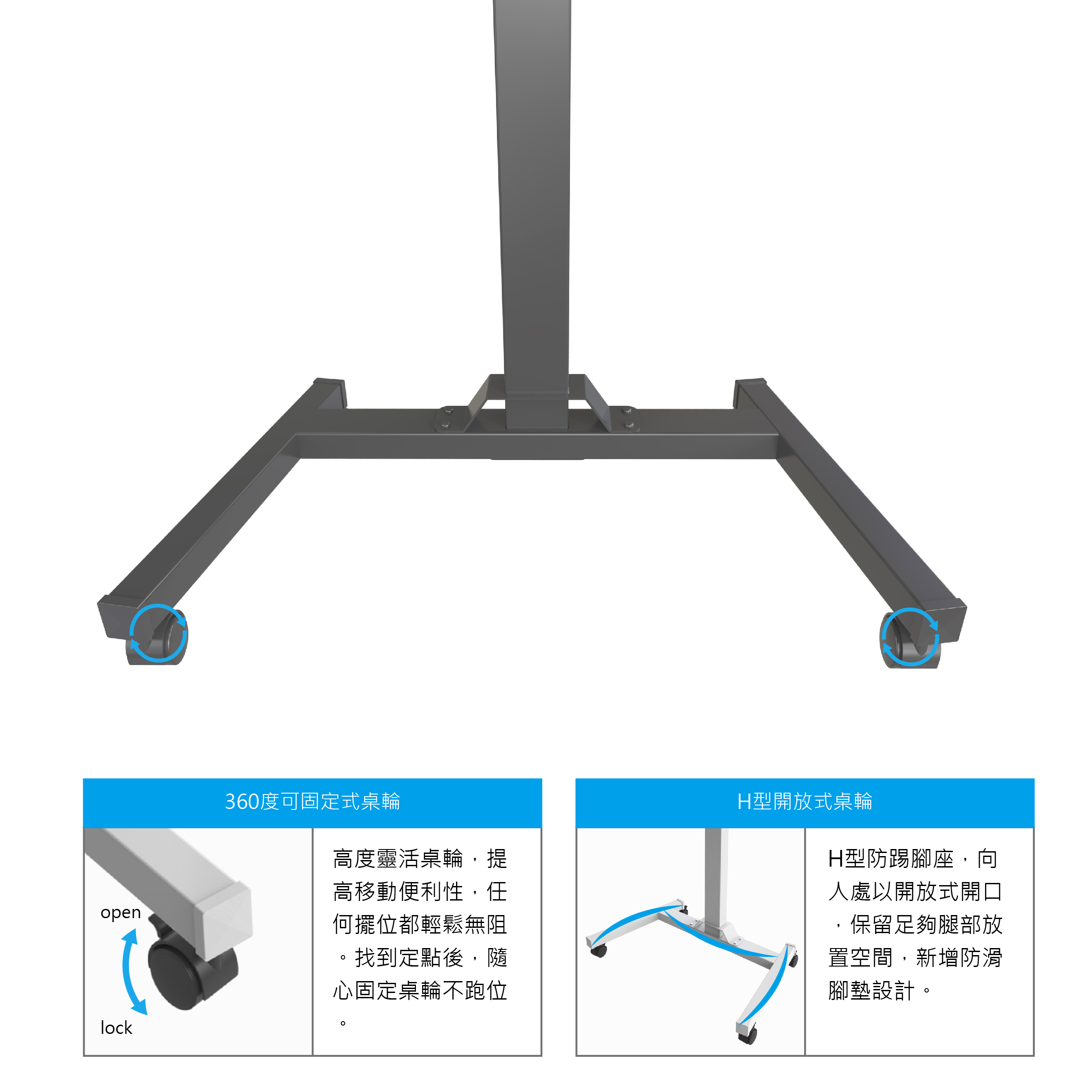 【瑞米 Raymii】 VN-15 移動氣壓式電腦升降桌 電腦桌 辦公桌 書桌 站立辦公 | 蝦皮購物