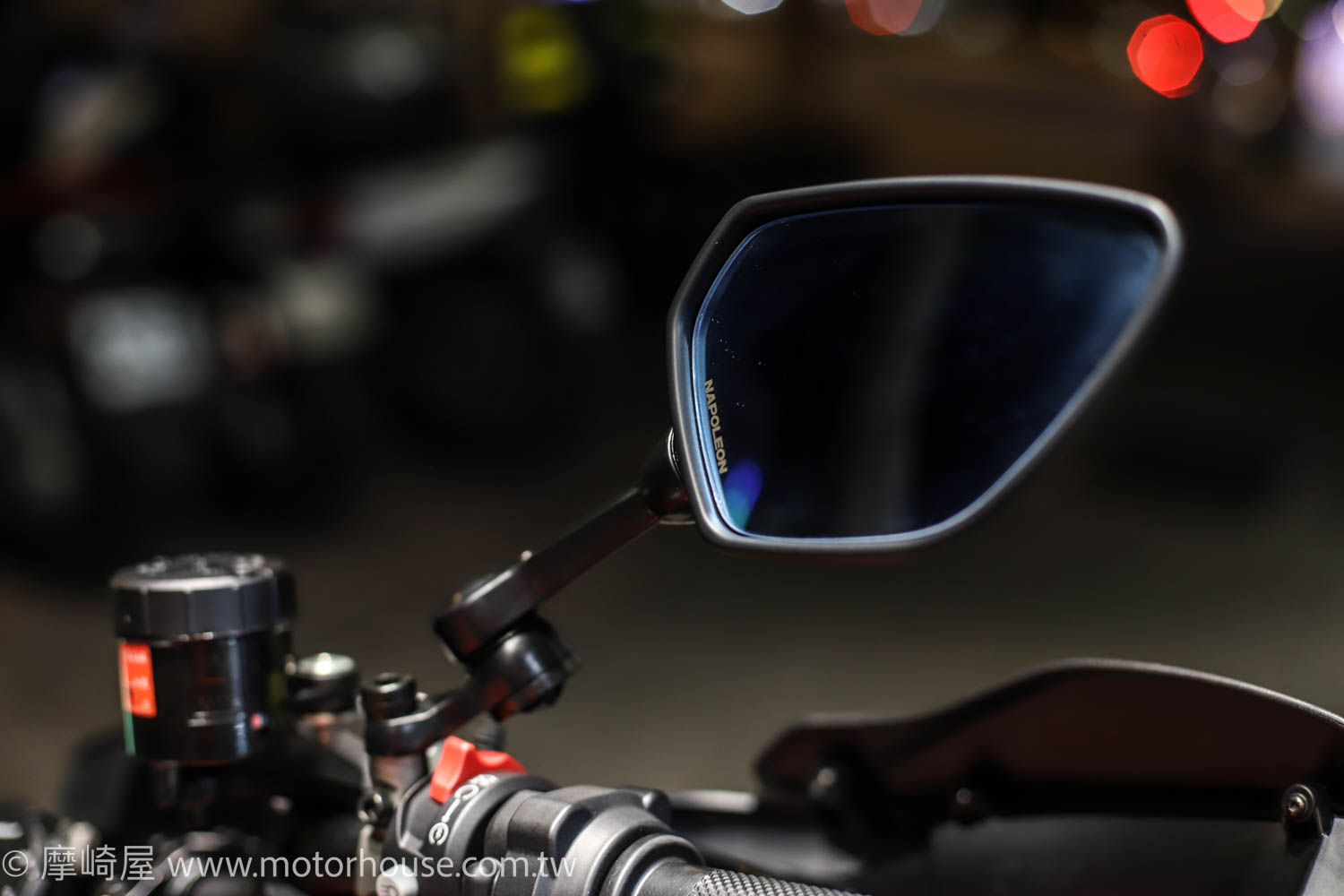 TANAX AOS-104-10B 防眩光學藍鏡後照鏡 (10mm) | 蝦皮購物