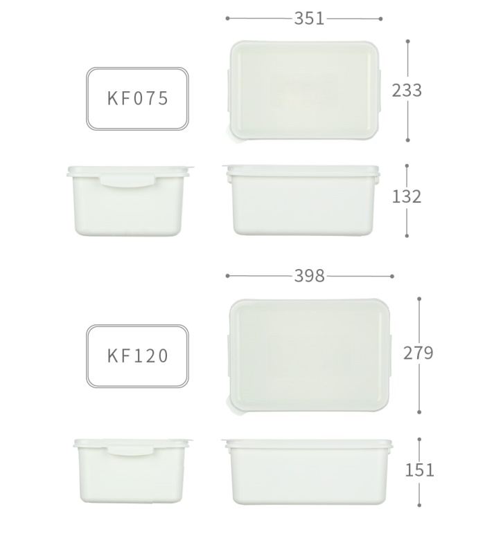 Keyway 零下30°C保鮮盒 KF025 KF045 KF075 KF120 密封盒 便當盒 台中出貨【315百貨】 | 蝦皮購物