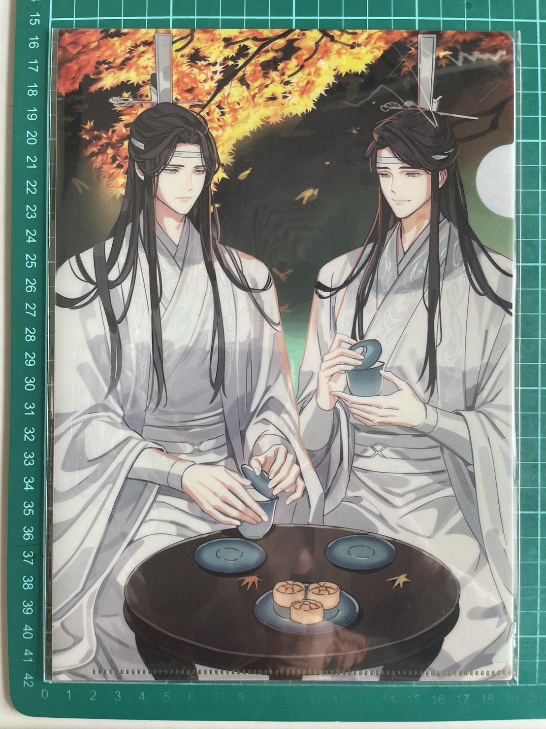 【全新未拆封】PASH! 2023 1月号別冊第2付錄 魔道祖師+迪士尼ツムツムB5透明文件夾 2片組 | 蝦皮購物