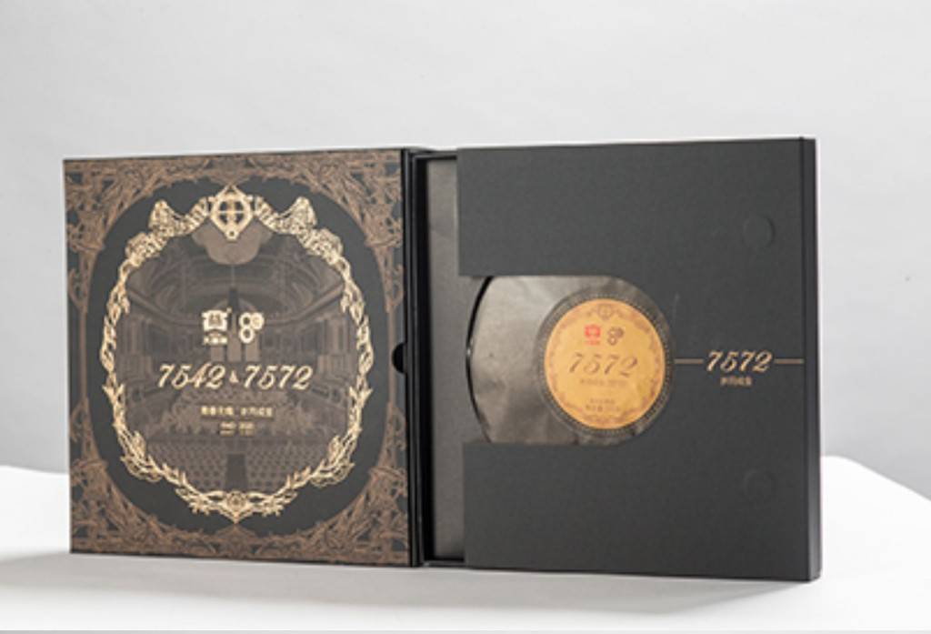 大益80周年珍藏紀念禮盒 200克x2餅 7542 7572 2001批次「茶有大益」 | 蝦皮購物