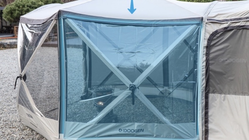 IDOOGEN Octagon Max/天窗版/八角帳篷/ㄧ鍵式帳篷/韓國車尾帳/韓國帳篷/多功能帳篷/半自動帳篷 | 蝦皮購物
