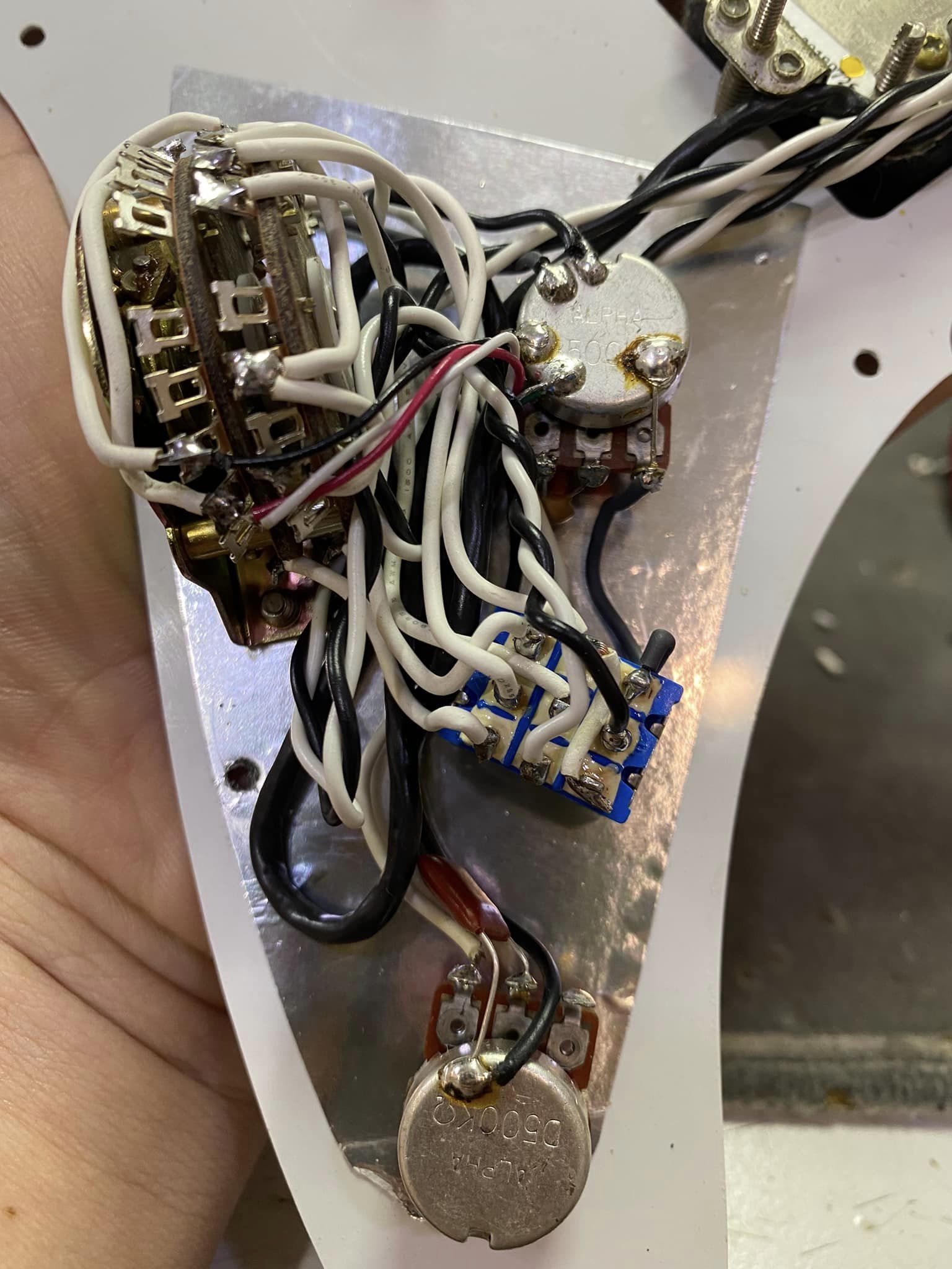 Ibanez AZ dyna mix 9 切換線路 亞邁手做改裝套組 改裝聖品 RG變AZ |亞邁樂器 | 蝦皮購物