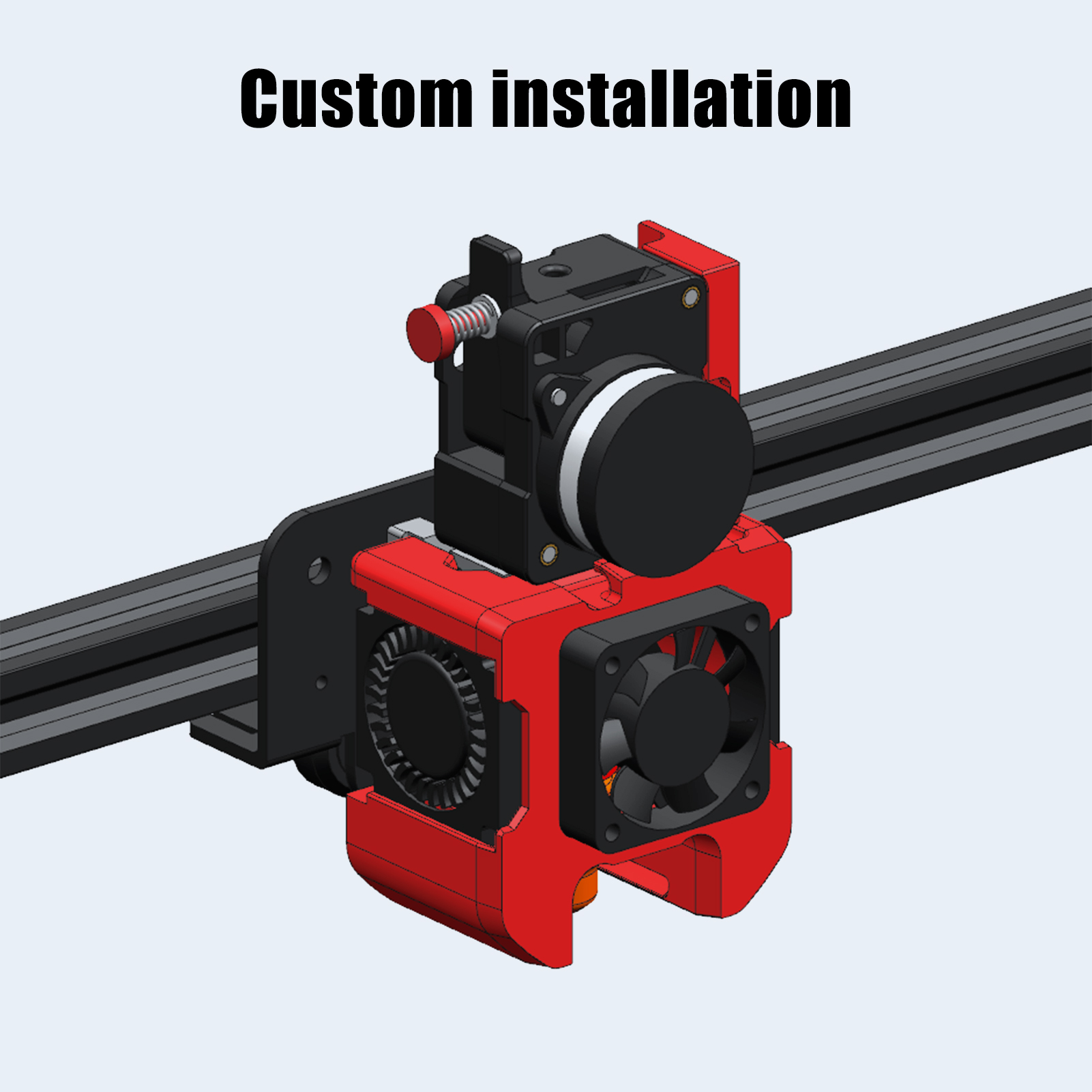 【3D列印基地】 新款 HGT Extruder 擠出機 雙齒 減速 超耐磨 大扭力 改裝 遠端 近端 代替 BMG | 蝦皮購物