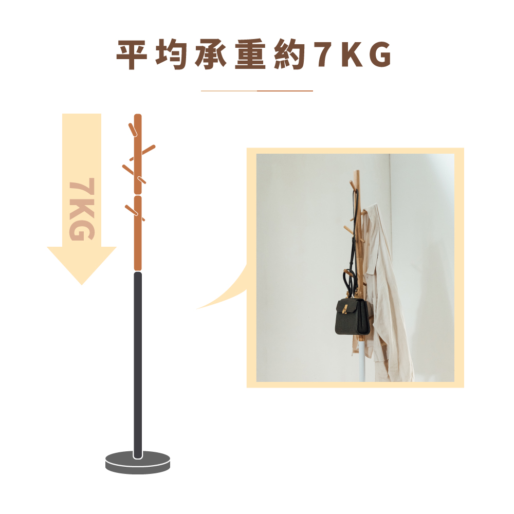 RICHOME 福利品 HA-148 柏蒂衣帽架 掛衣架 吊衣架 衣帽架 玄關 衣物收納 | 蝦皮購物