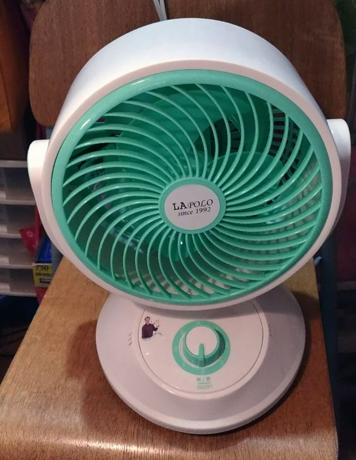 〔家電王〕LAPOLO 桌上型循環涼夏扇 LA-3512，配色好看 旋渦空氣循環 靜音，循環扇 電風扇 桌扇 電扇 | 蝦皮購物