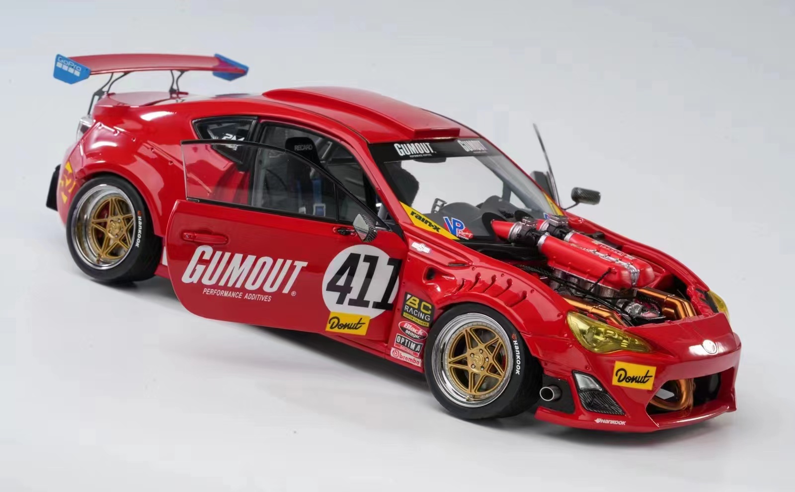【模例】原廠 1/18 GT4586 (Ferrari 458 V8-swapped Toyota 86) | 蝦皮購物