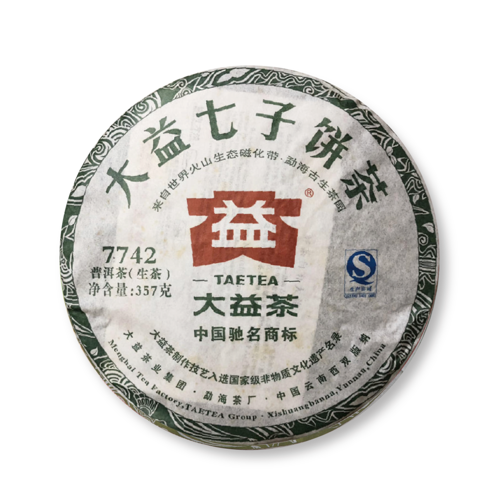 大益普洱生茶 357g/7742 1301「茶有大益」 | 蝦皮購物