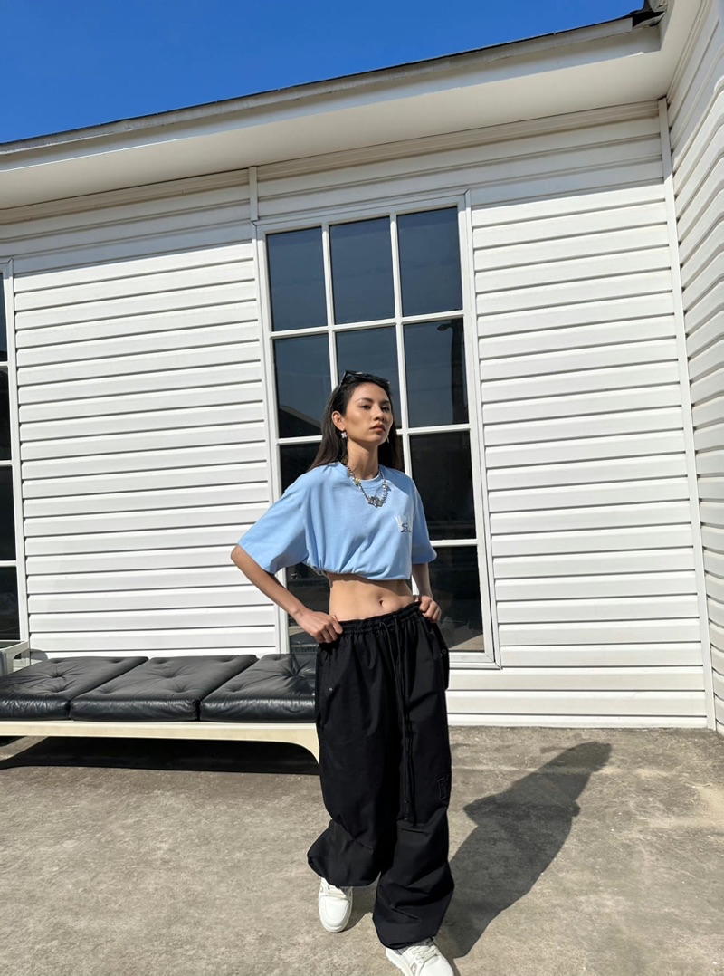 【Conception Select】MEDM 基礎小標印花 重磅純棉 五分半袖 美式落肩 寬鬆 短䄂 短T | 蝦皮購物