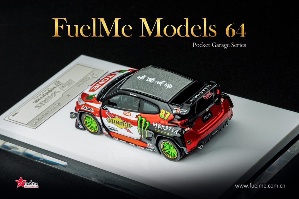 【模例】FuelMe 1/64 Pandem Toyota GR Yaris Monster Energy | 蝦皮購物