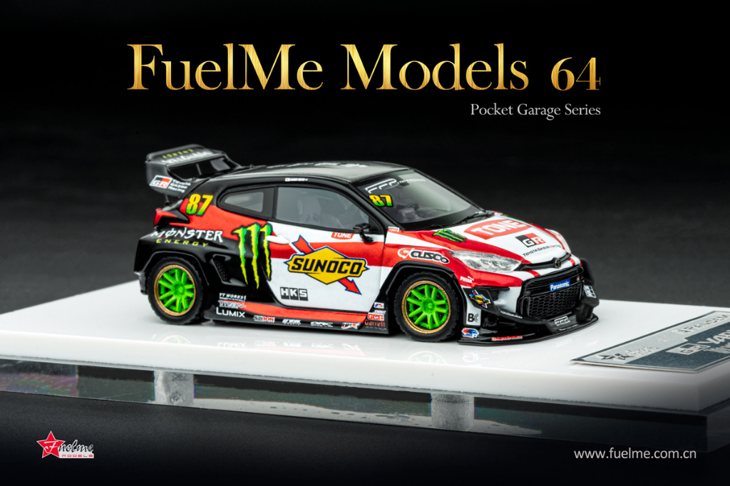 【模例】FuelMe 1/64 Pandem Toyota GR Yaris Monster Energy | 蝦皮購物