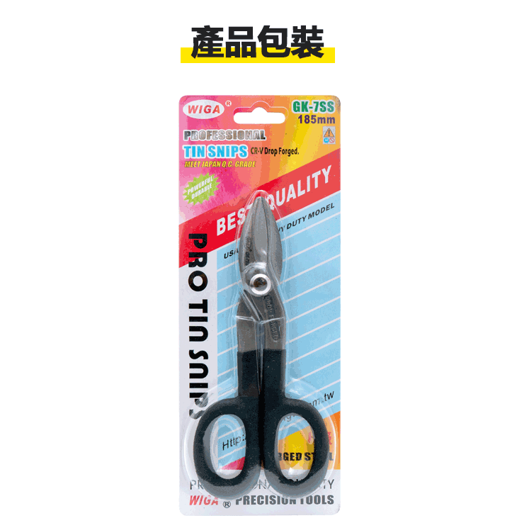 WIGA威力鋼 GK-7SS 7吋 美式鐵皮剪 | 蝦皮購物