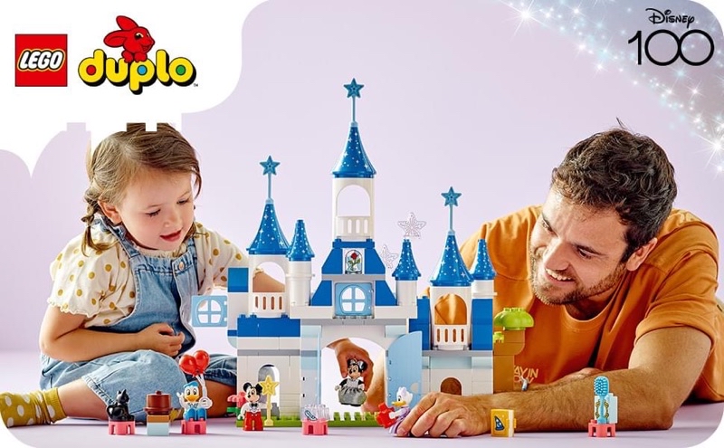 【樂高丸】樂高 LEGO 10998 三合一魔法城堡｜迪士尼 Disney｜得寶 duplo 幼兒 | 蝦皮購物