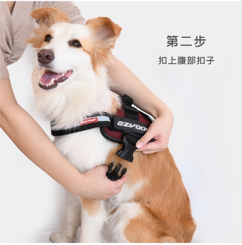 【澳洲EzyDog】終極胸背帶XXS~XXL 環狀服貼 可掛馬鞍背包(專屬側貼須另外加購) | 蝦皮購物