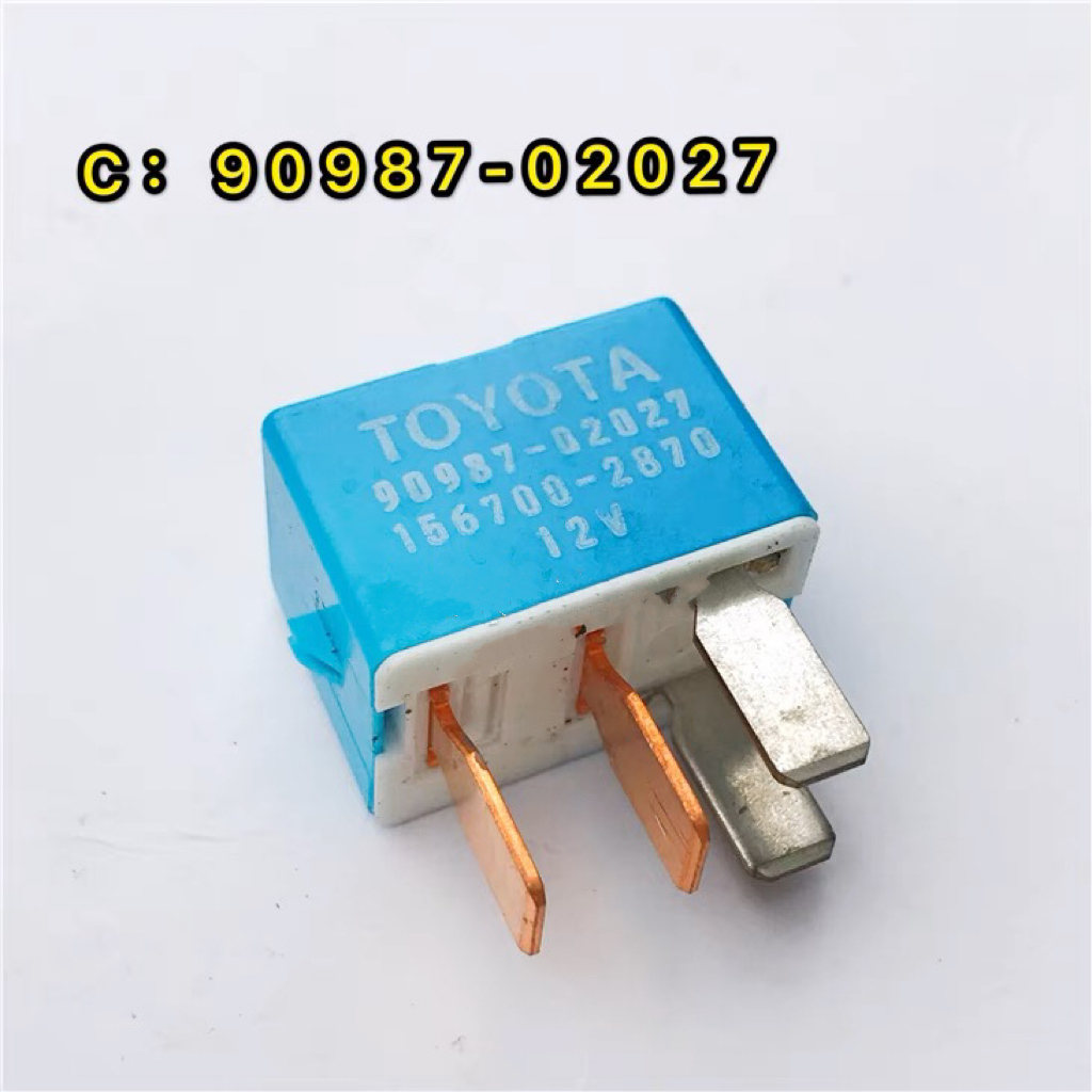 [ 90987-02027] 繼電器 TOYOTA 繼電器12v 4p繼電器 車用繼電器 冷氣繼電器 汽車繼電器 | 蝦皮購物