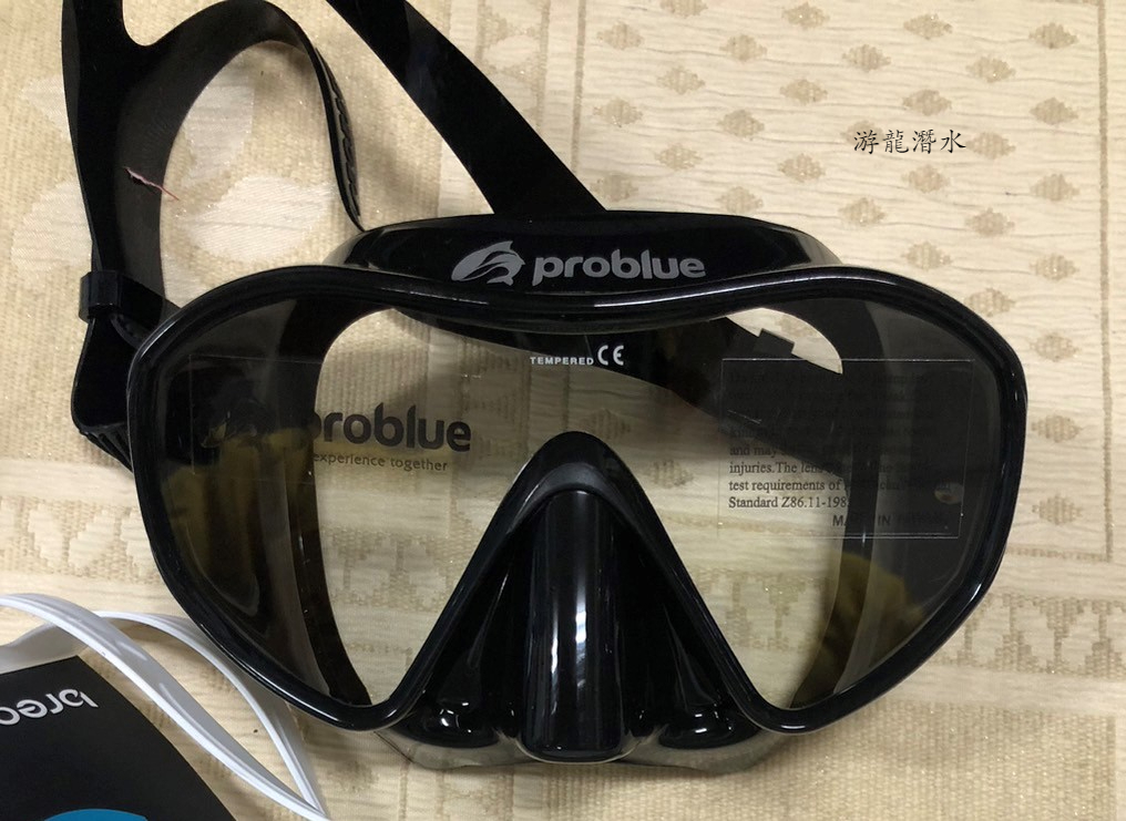 游龍潛水 PROBLUE MS-138 低容積單面鏡 潛水單面鏡 (自潛/水肺 都適用) | 蝦皮購物