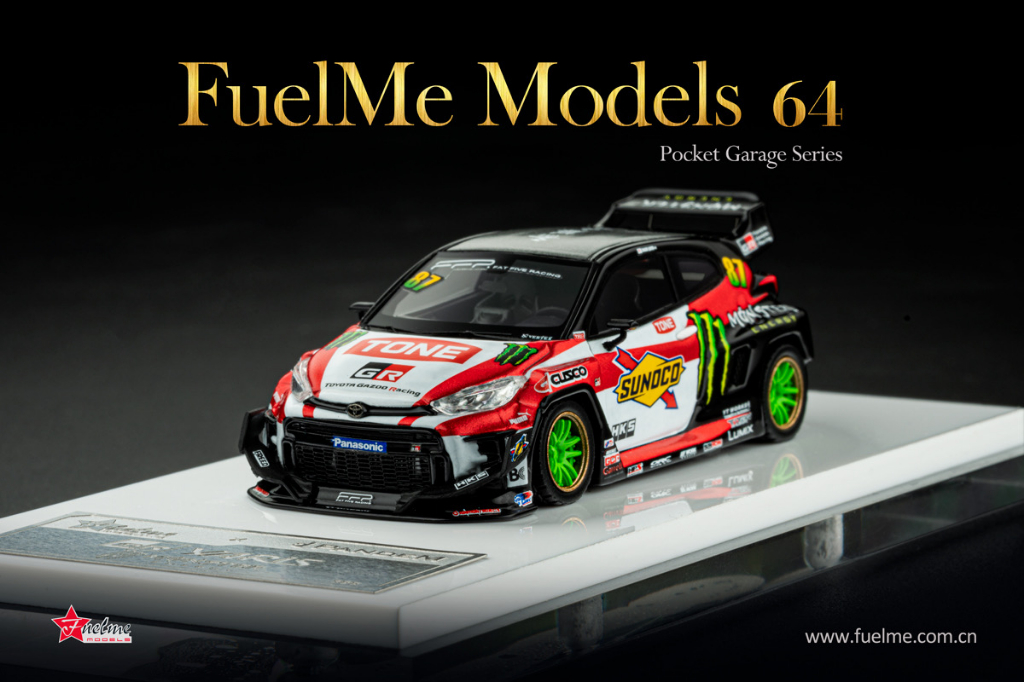 【模例】FuelMe 1/64 Pandem Toyota GR Yaris Monster Energy | 蝦皮購物