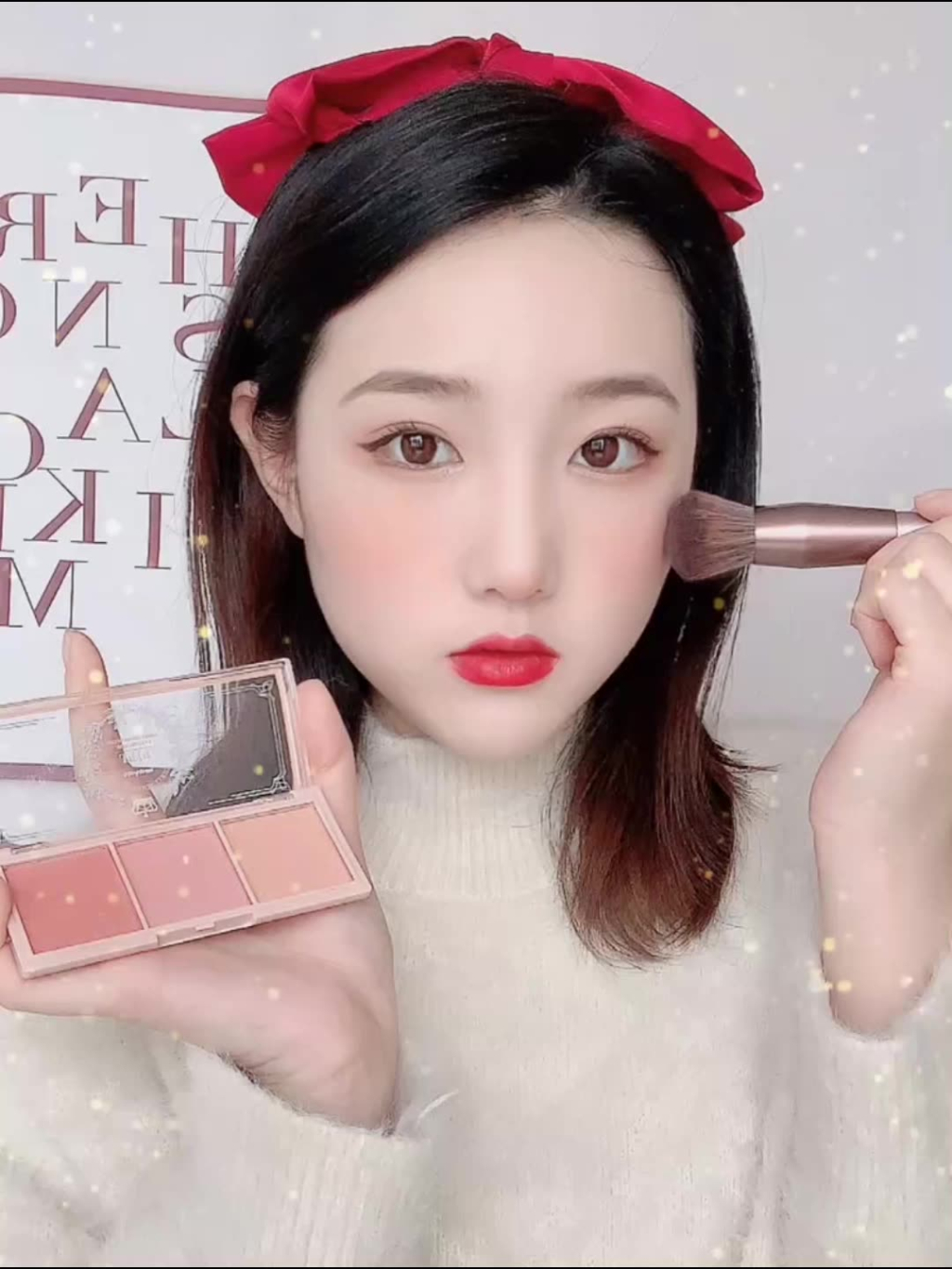 Suke.co 台灣現貨 PIPL 三色盤 韓系 腮紅 細粉 修容 裸妝 自然啞光 快速出貨 | 蝦皮購物