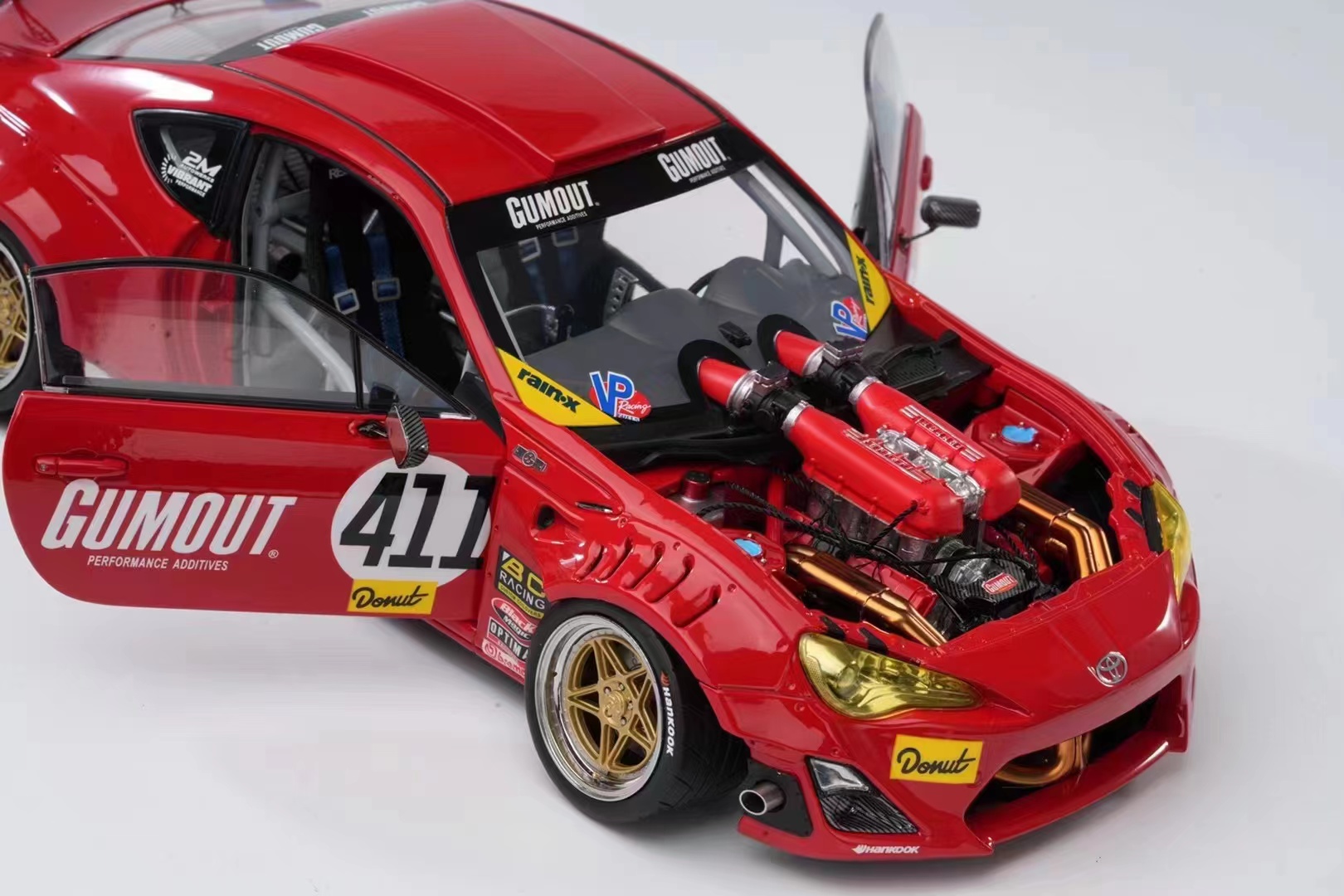 【模例】原廠 1/18 GT4586 (Ferrari 458 V8-swapped Toyota 86) | 蝦皮購物