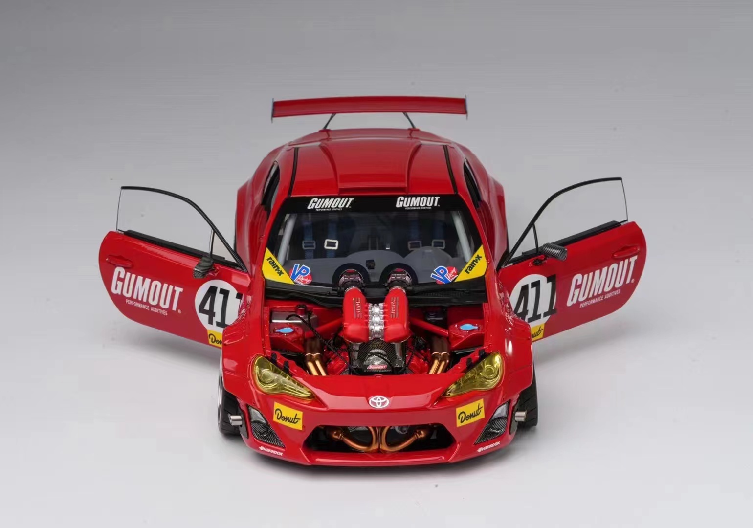 【模例】原廠 1/18 GT4586 (Ferrari 458 V8-swapped Toyota 86) | 蝦皮購物