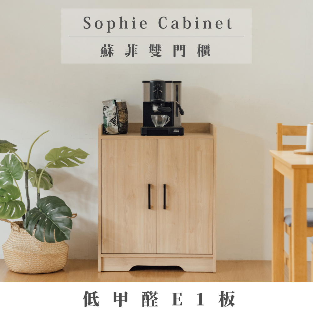 【RICHOME】福利品 DR-246 蘇菲雙門櫃 收納櫃 置物櫃 門櫃 玄關櫃 層櫃 廚房櫃 電器櫃 臥室 | 蝦皮購物