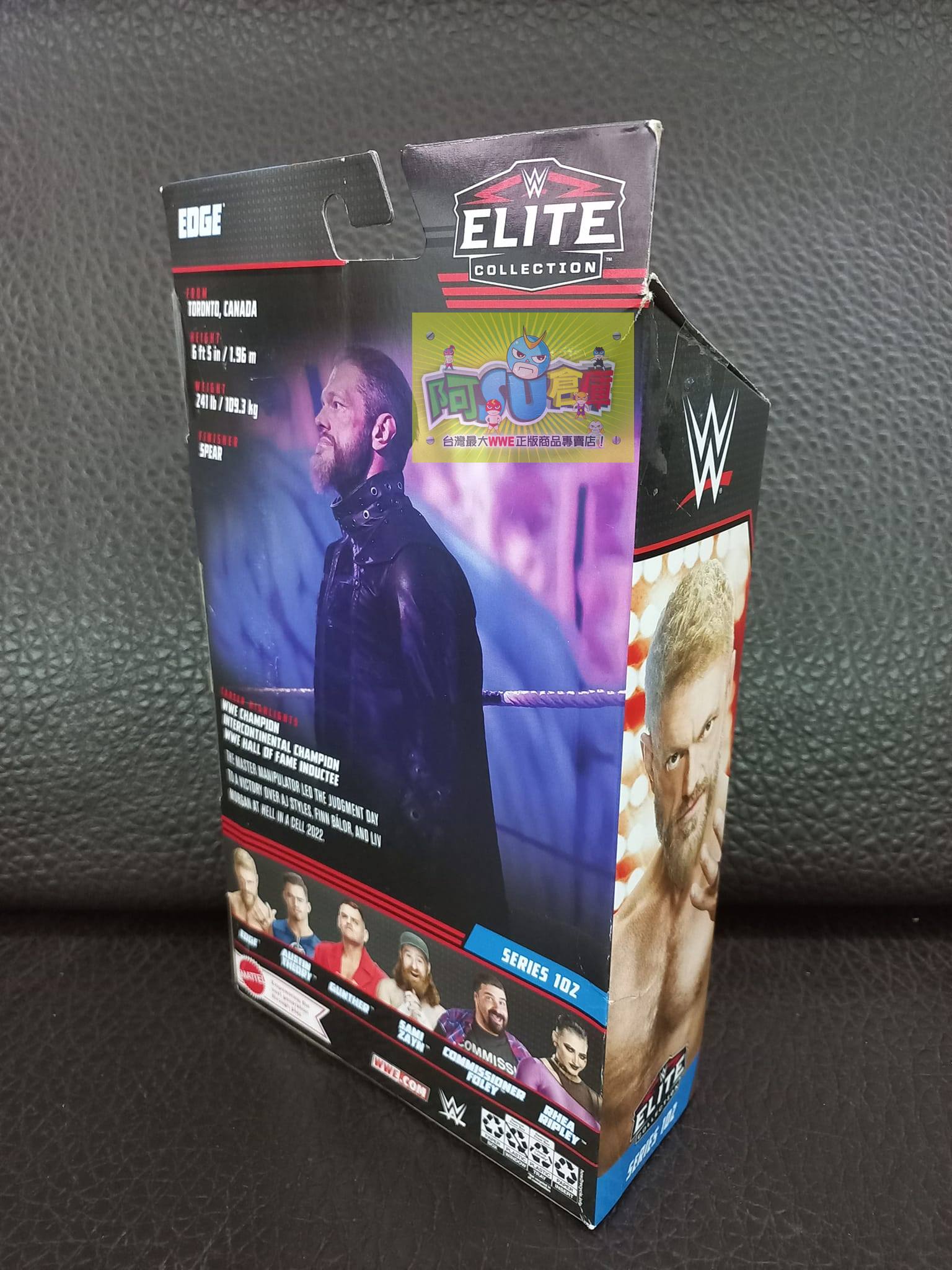 ☆阿Su倉庫☆WWE摔角 Edge Elite 102 Figure 極限巨星精華版人偶附偶衣 熱賣中 | 蝦皮購物